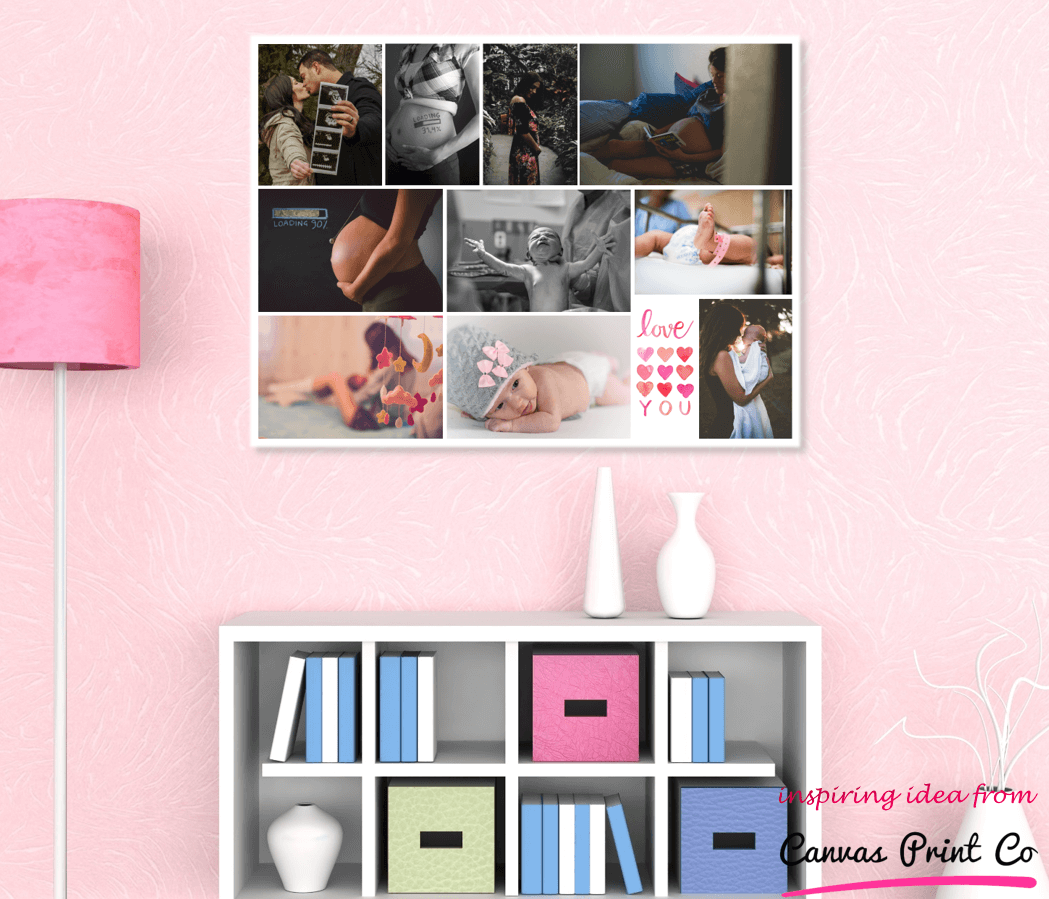 pregnancy & birth collage (1) - Canvas Print Co.